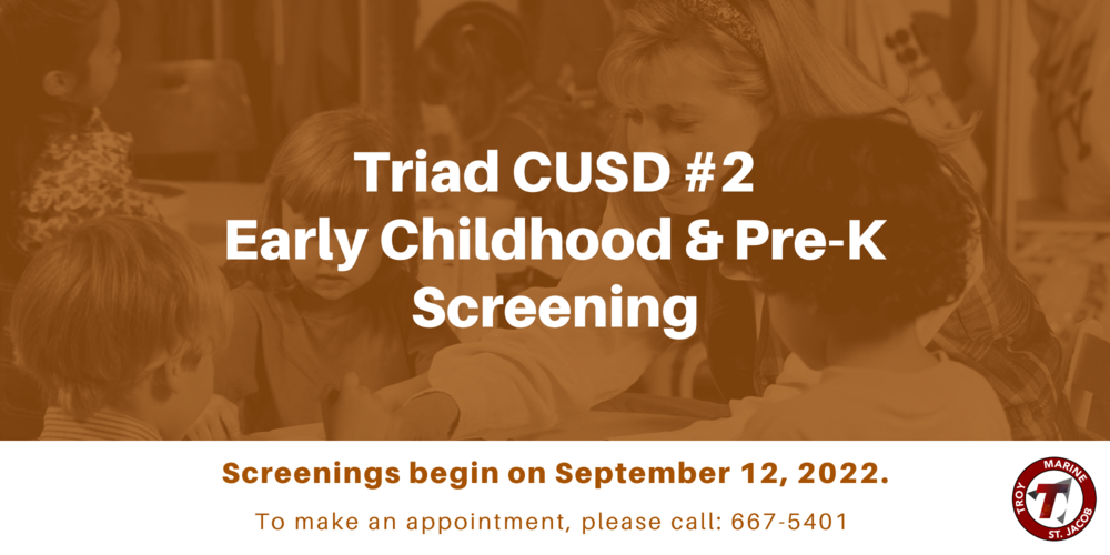 Early Childhood Pre K Screening Information Announced Triad Early Childhood Pre K Screening Information Announced Triad
